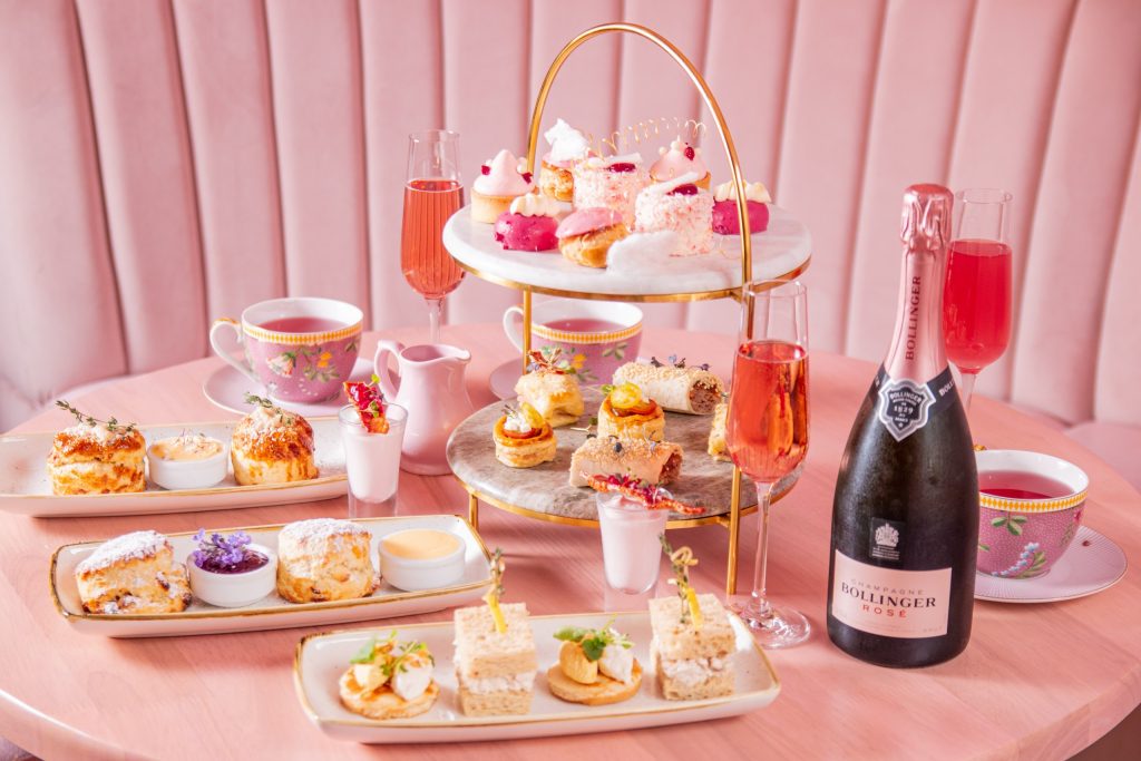 Pink Afternoon Tea Menu - Bon Appetit